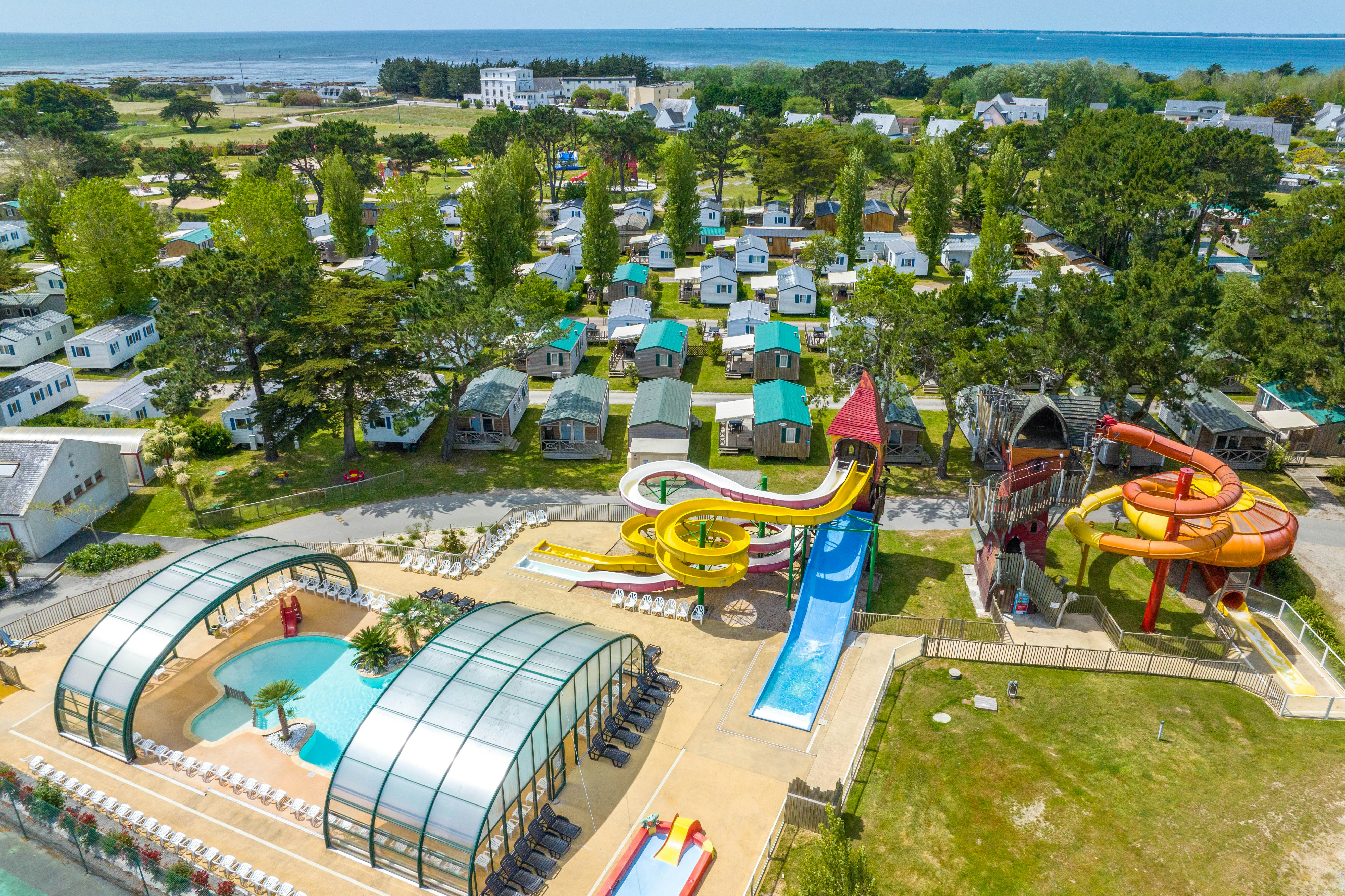 Campingplatz Capfun camping Le Grand Large in Fouesnant, Bretagne ...