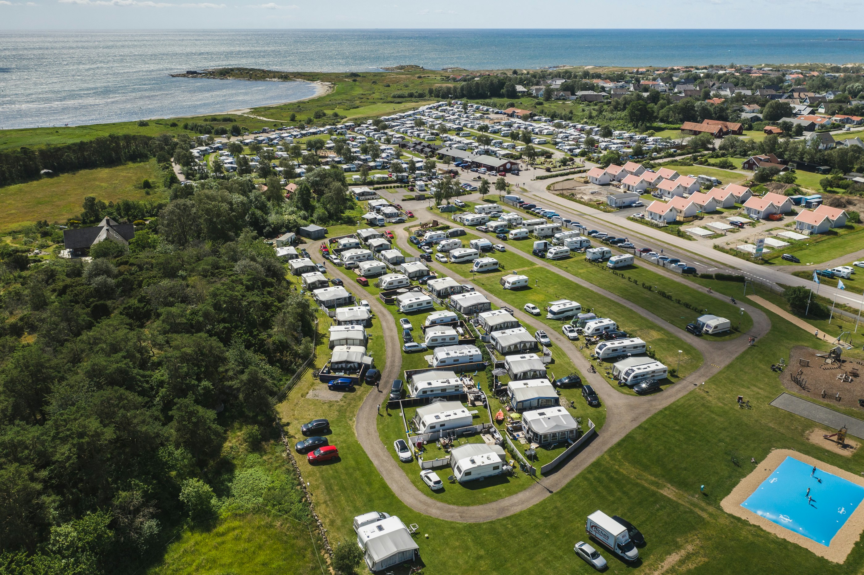 Fabelhafte Campingplatz Bei Gteborg Bild